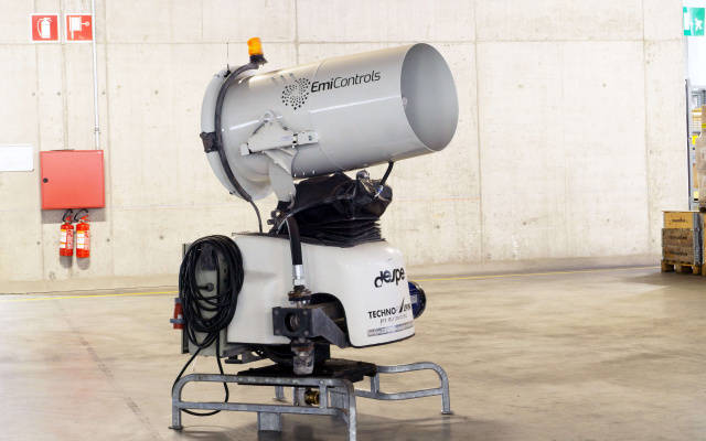 Used machines for dust suppression