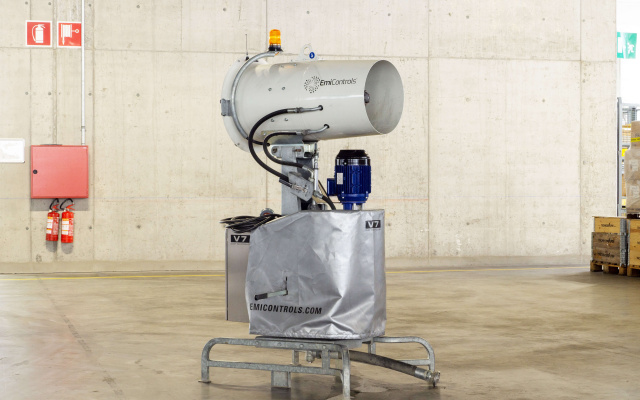 Used machines for dust suppression