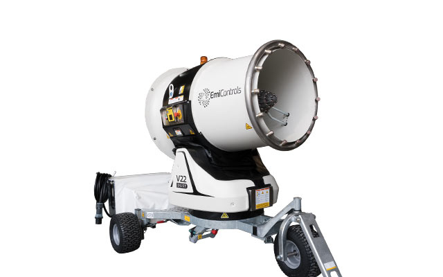 Dust suppression with high-quality equipment