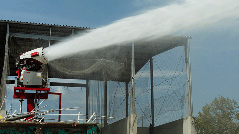 Stationary Fire Protection with the Firefighting Turbine FT10-e