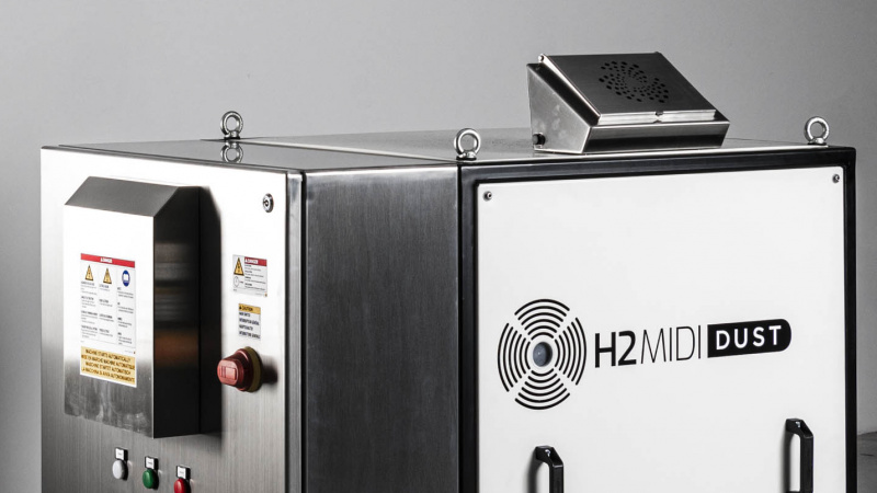 Dust Suppression with H2 System, the flexible high-pressure system