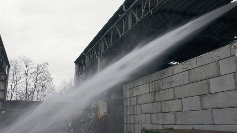 Extinguishing technology of the automatic fire extinguishing system