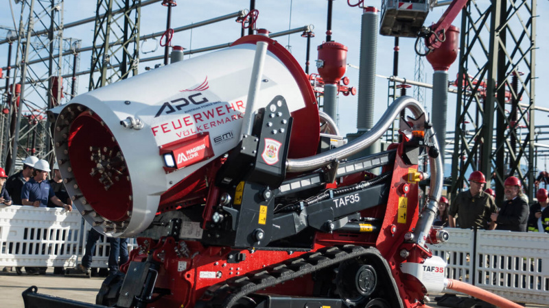 Water mist systems in electrical substations and for transformer fires