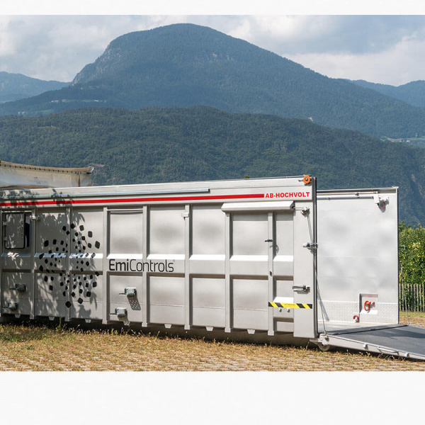 Quarantine container for electric cars