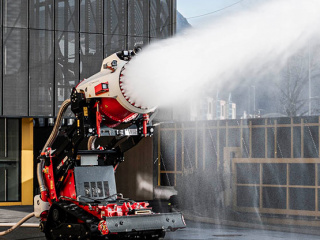 EmiControls - Dust suppression and fire fighting with water mist