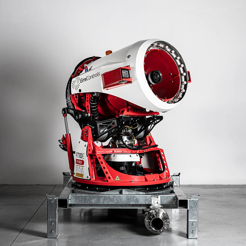 Stationary Fire Protection with the Firefighting Turbine FT10-e
