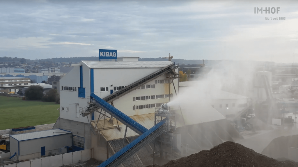 For better air quality: KIBAG Beton project - dust control from ...