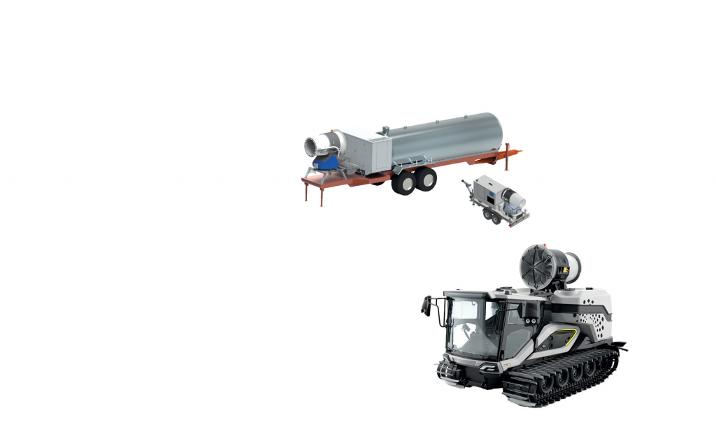 Self-sufficient all-in-one dust binding with Nautilus and electrical ...