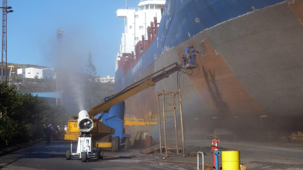 Dust Suppression in ports